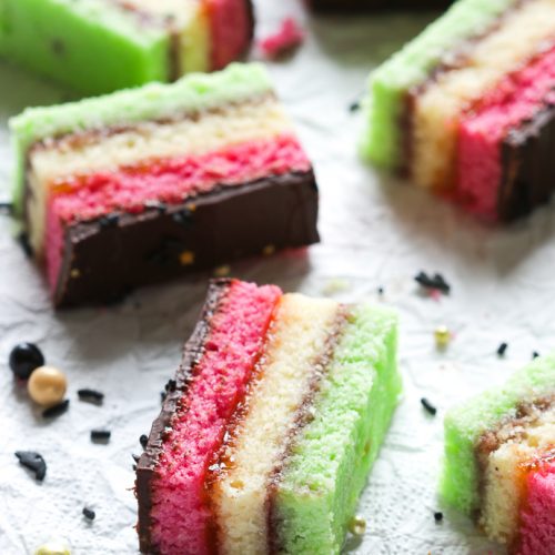 Italian Rainbow Cookies - Marisa's Italian Kitchen