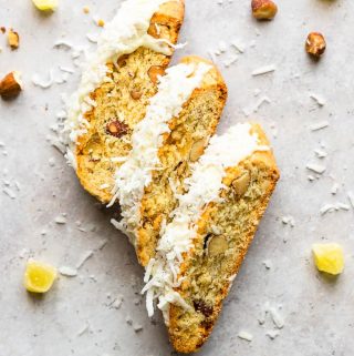 Almond Biscotti with Pineapple and Coconut - Marisa's Italian Kitchen