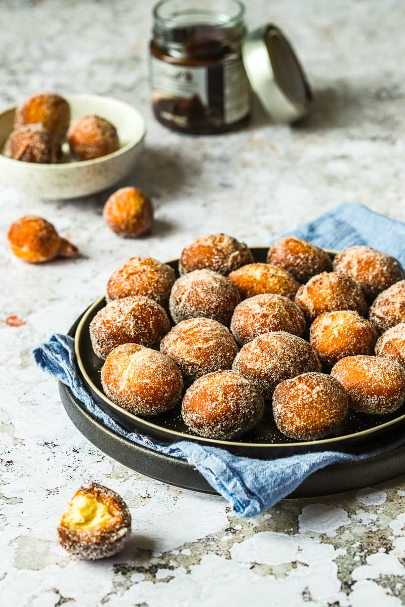 Castagnole Fritte (Italian Carnival Fritters) - Marisa's Italian Kitchen