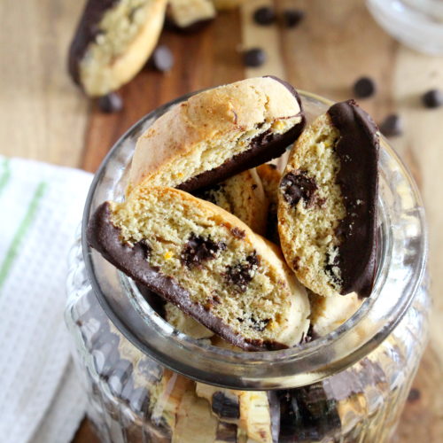 Chocolate Anise Biscotti - Marisa's Italian Kitchen