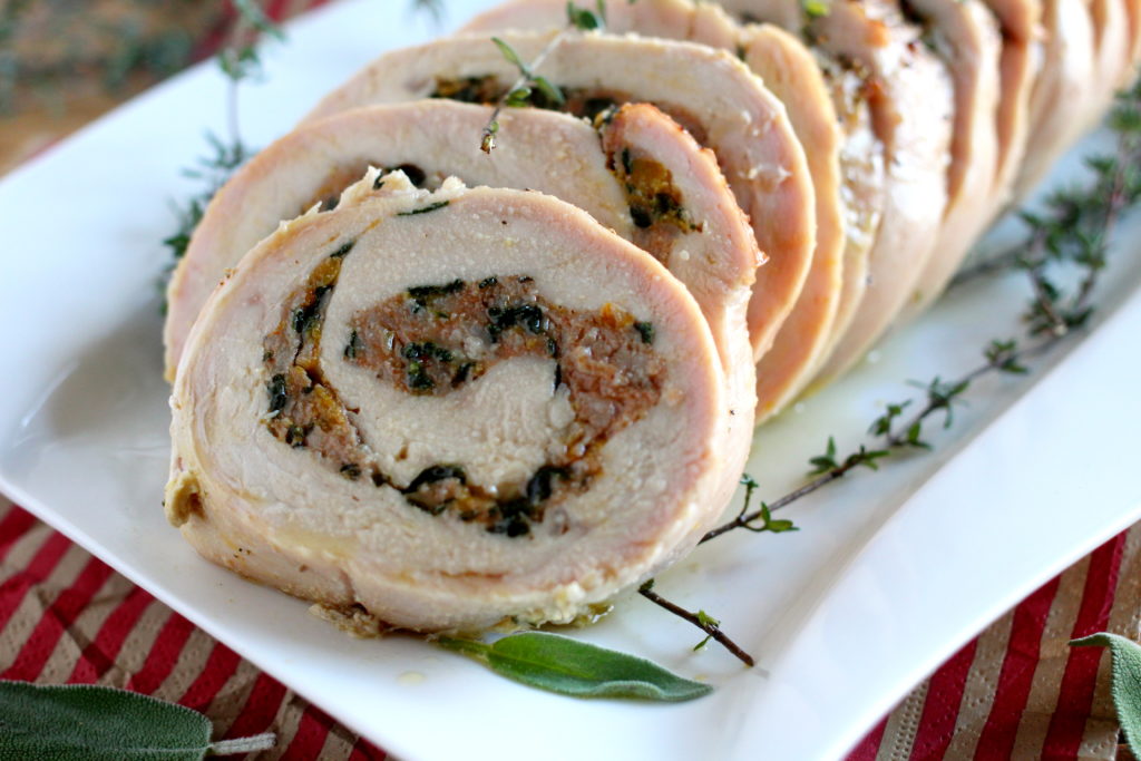 Easy Roasted Turkey Roulade - Marisa's Italian Kitchen