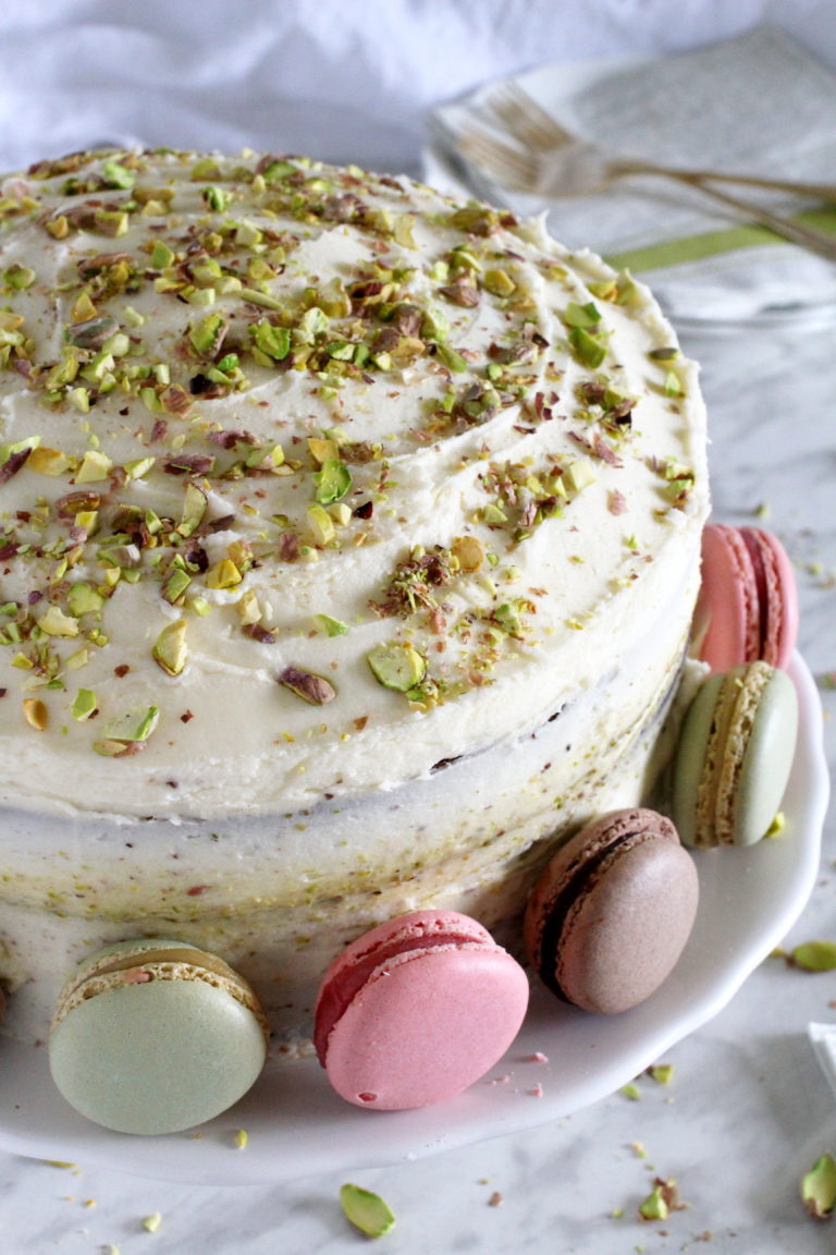 Italian Spumoni Cake - Marisa's Italian Kitchen