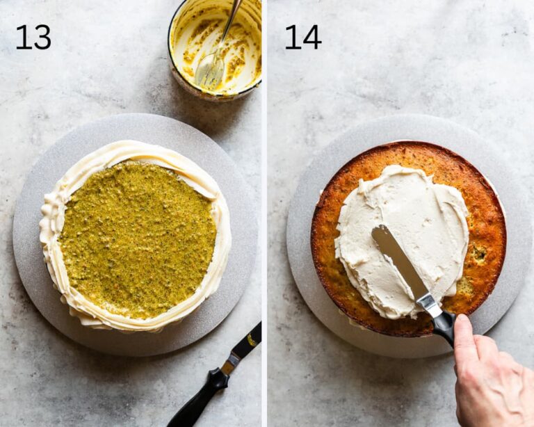 Italian Spumoni Cake - Marisa's Italian Kitchen