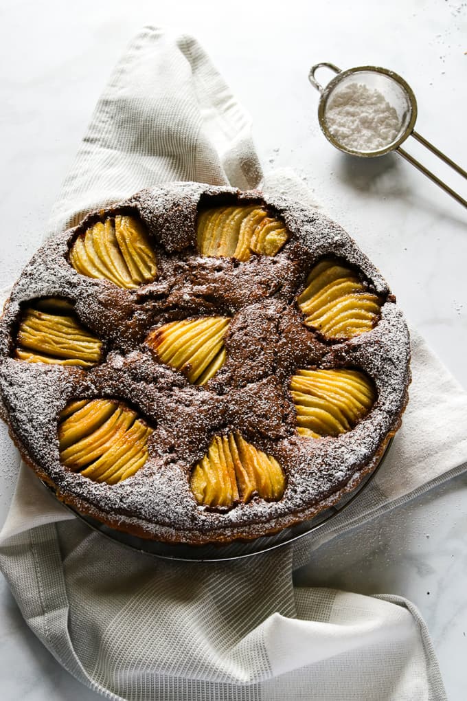 Chocolate and Pear Crostata - Marisa's Italian Kitchen