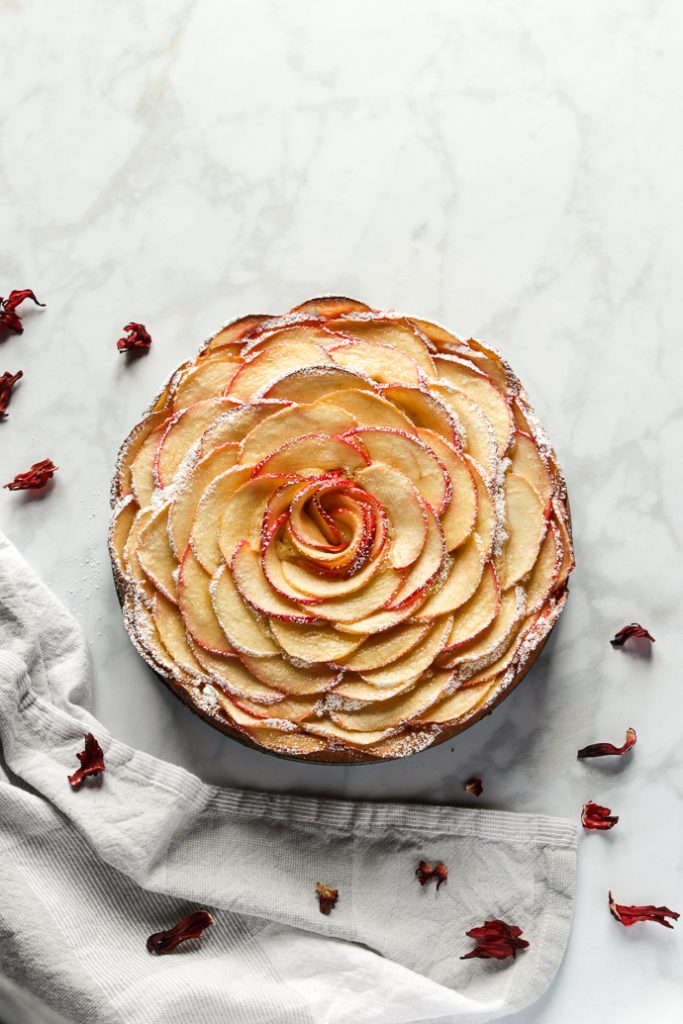Apple Rose Cake - Marisa's Italian Kitchen