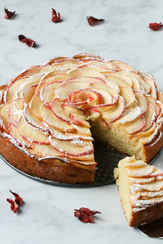 Apple Rose Cake - Marisa's Italian Kitchen