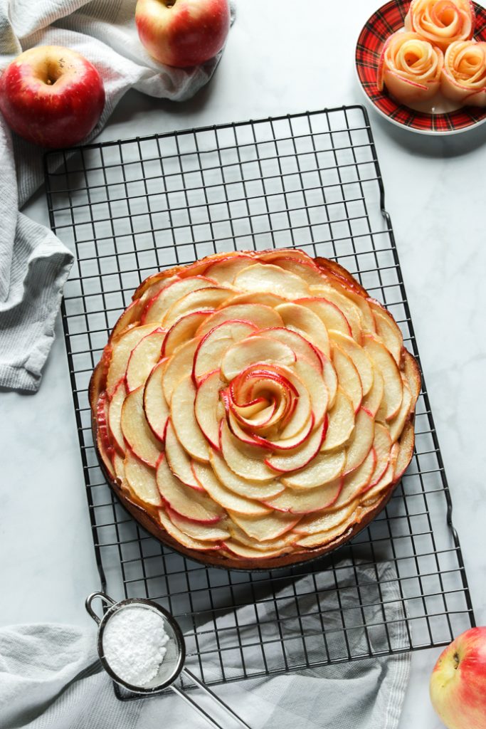 Apple Rose Cake - Marisa's Italian Kitchen