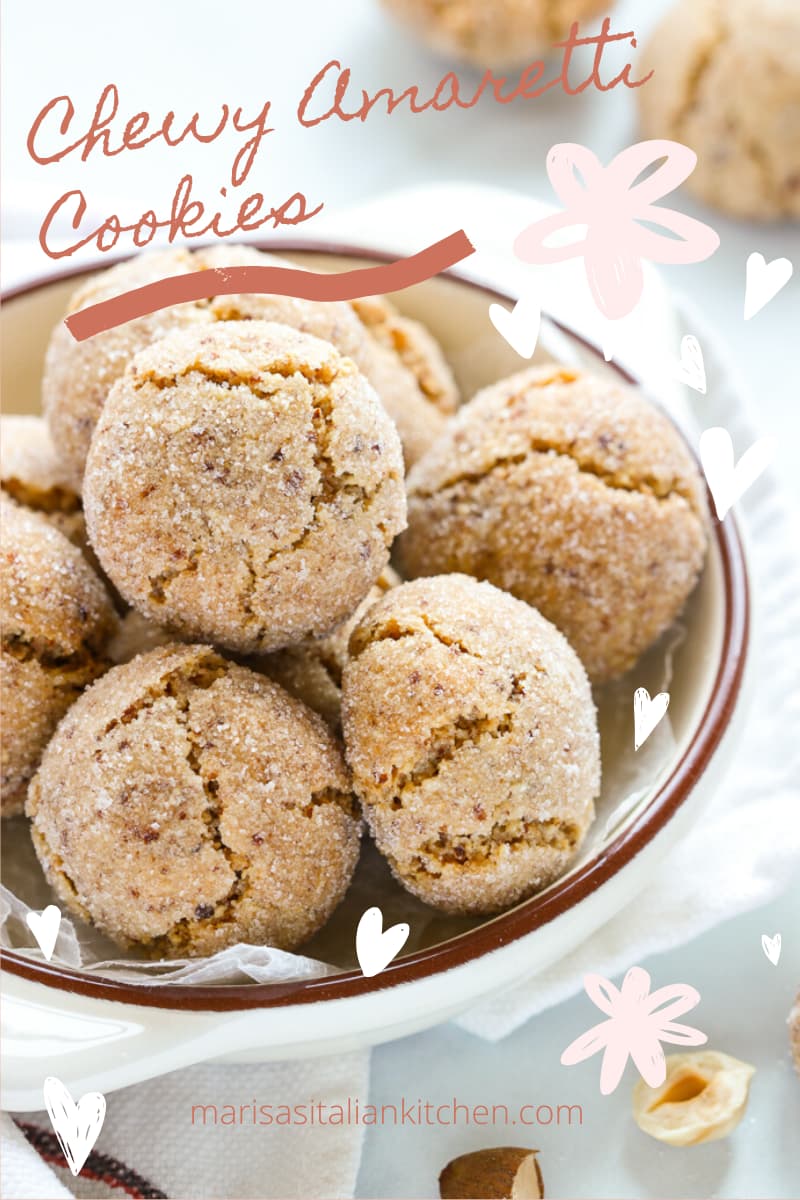 Chewy Amaretti Cookies - Marisa's Italian Kitchen