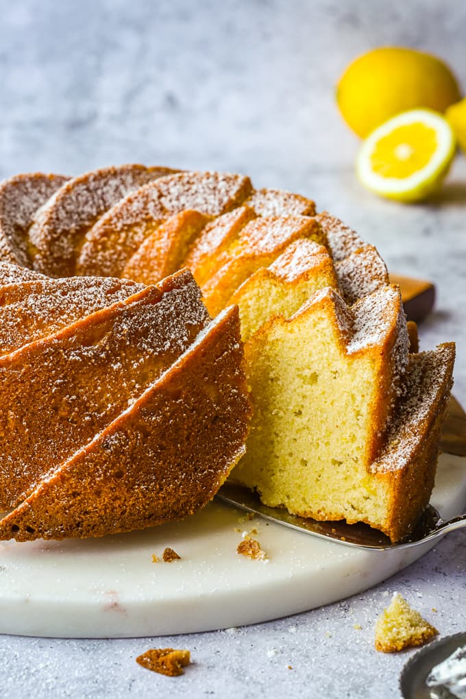 Ciambella Italian Lemon Sponge Cake - Marisa's Italian Kitchen