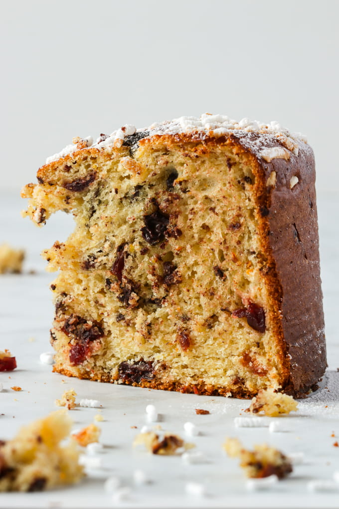 Chocolate Cherry Panettone - Marisa's Italian Kitchen