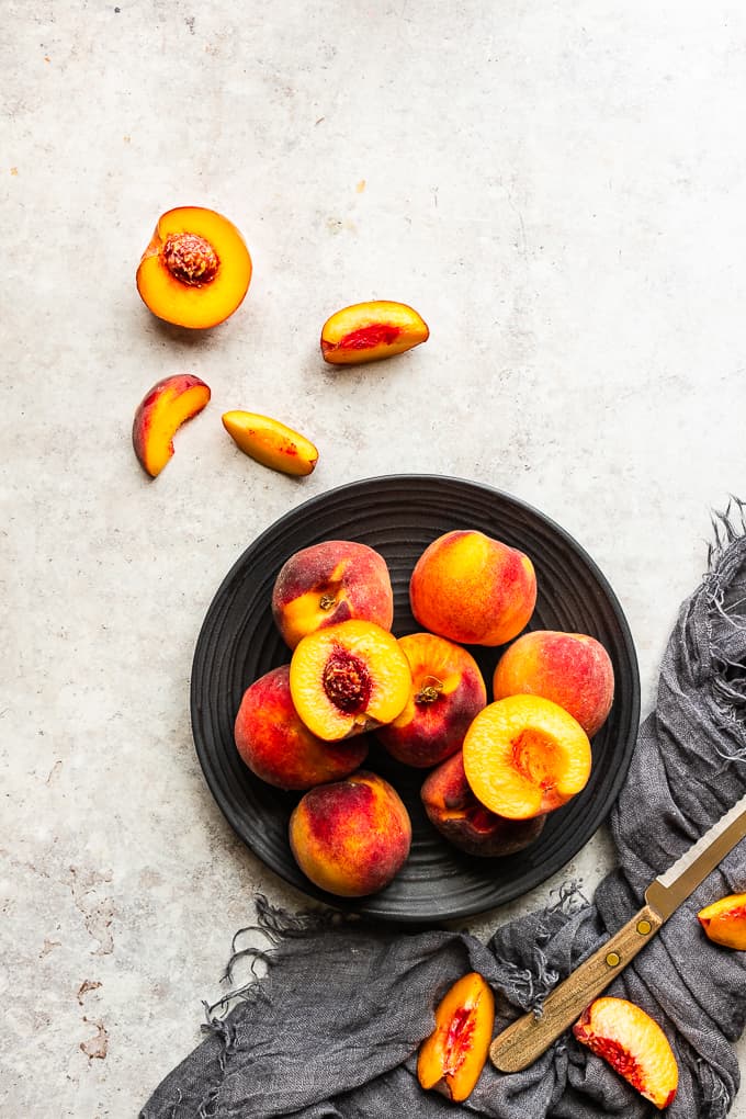 Peach Almond Cake - Gluten Free - Marisa's Italian Kitchen